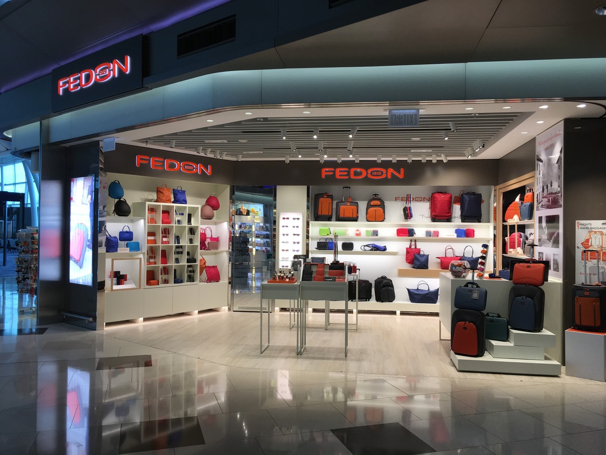 Monomarca Fedon all'Aeroporto Internazionale di Hong Kong | Fedon Group
